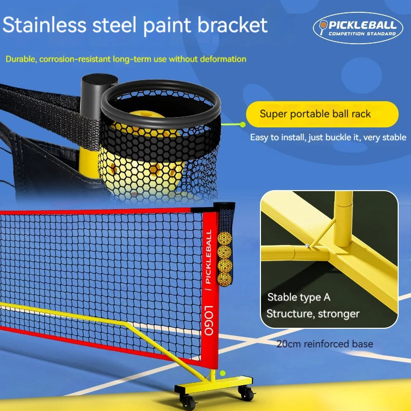 Customizable Logo Color Pickleball Net Indoor Outdoor Sports Portable ...