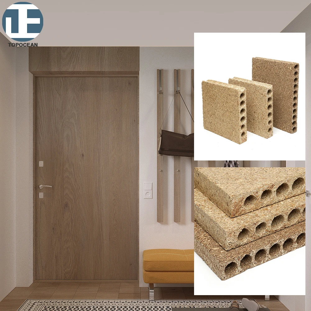 Topocean Raw Moisture Hollow Core Particle Board /tubular Chipboard ...