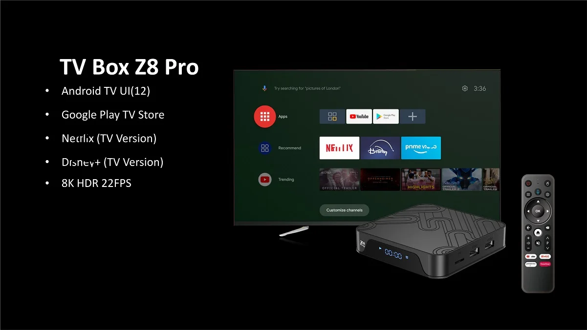 2024 Android 12 TV Box Z8 Pro - Smart Set-Top Solution