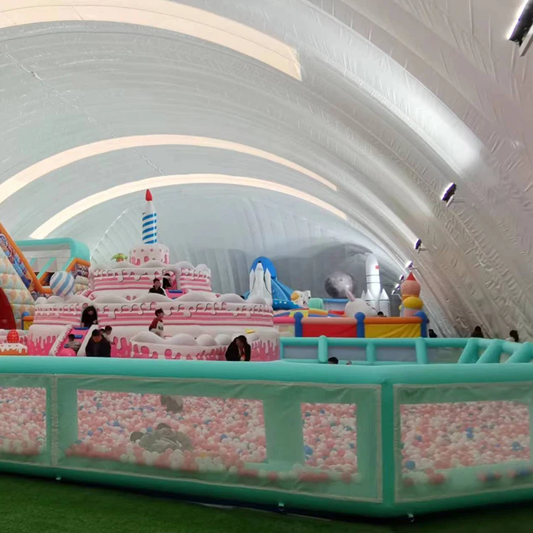 Inflatable Structure Inflatable Membrane For Amusement Park Inflatable ...