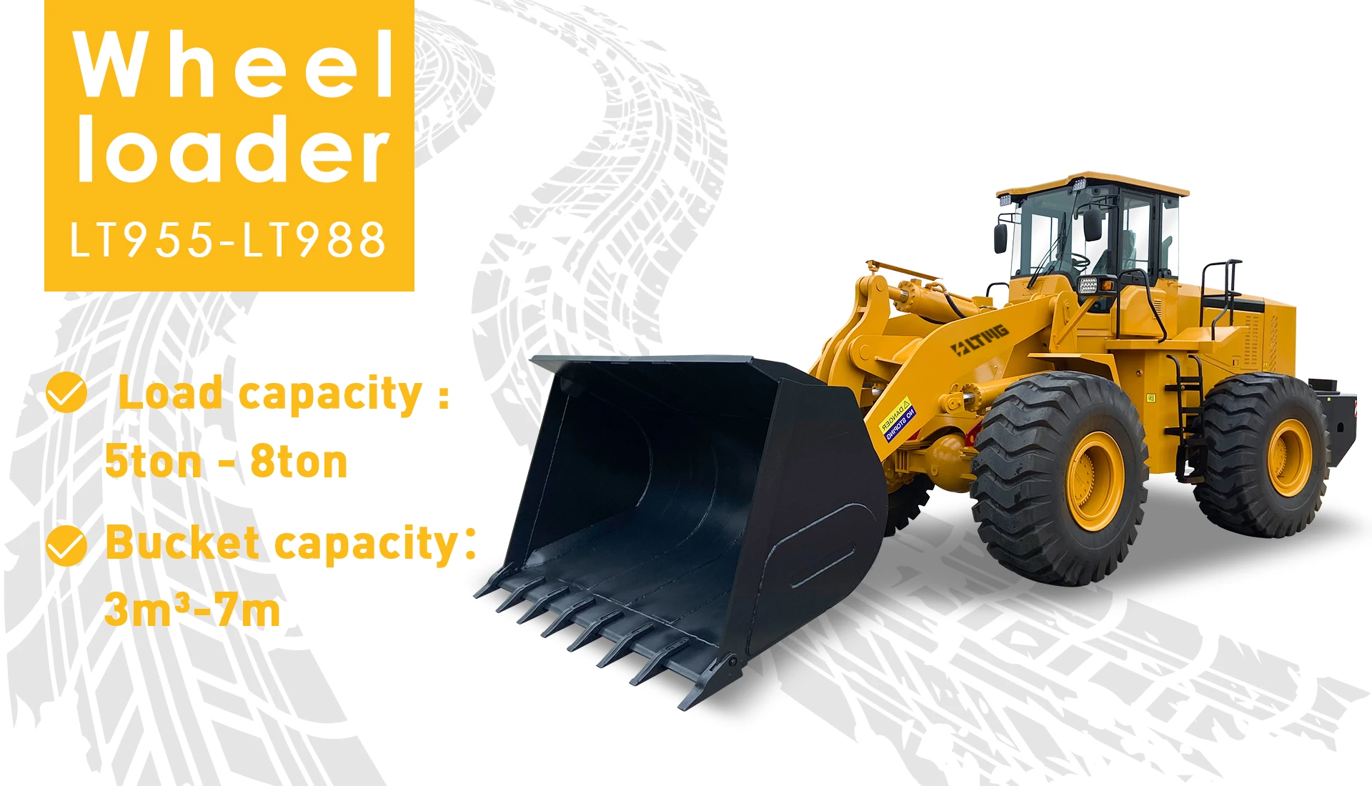 Factory Mini Grab Loader 5 Ton Front End Wheel Loader with EPA Engine ...