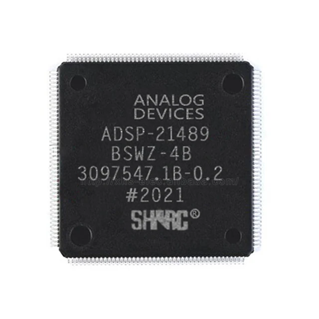 Integrated Circuits Electronic Component Adsp-21489kswz-4b Adsp-21489bswz-4b Lqfp-176 Ic ...
