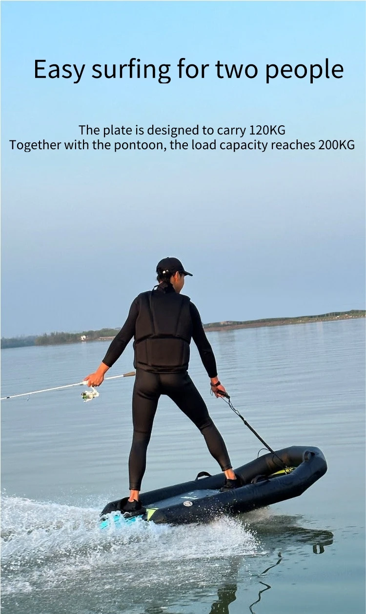 Motorised Petrol Gas Powered Surfboard - 106CC Jet Surf Board