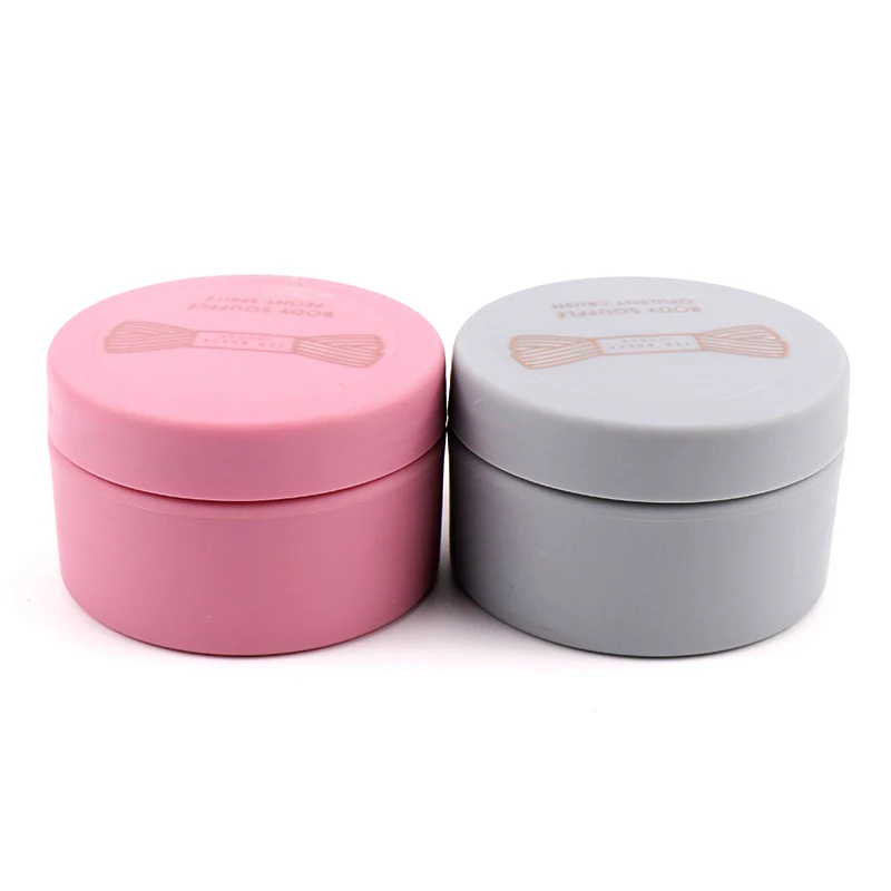 Custom Empty Body Butter Cream Cosmetic Jar Luxury Plastic Mini Lip ...
