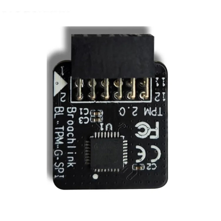 Gigabyte Tpm Module 12 Pin Spi Interface Trusted Platform Module Tpm 2.0 Chip Giga Motherboard ...