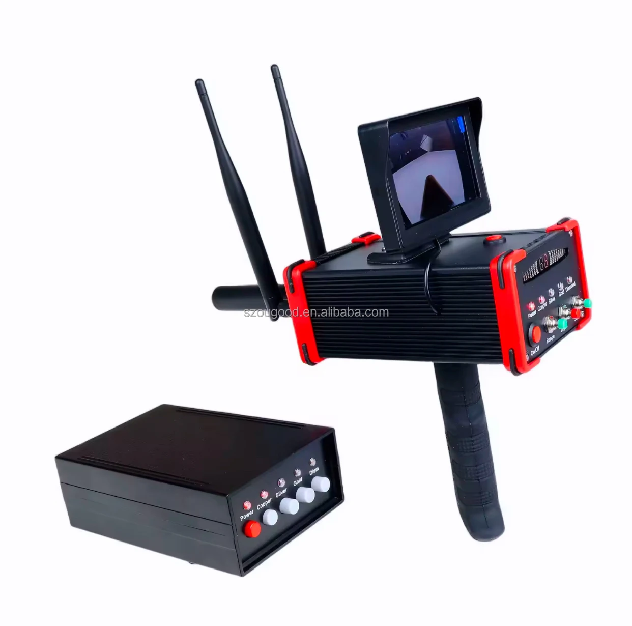 New Version 3D GR LCD Diamond Detector - Long Range Treasure Mining