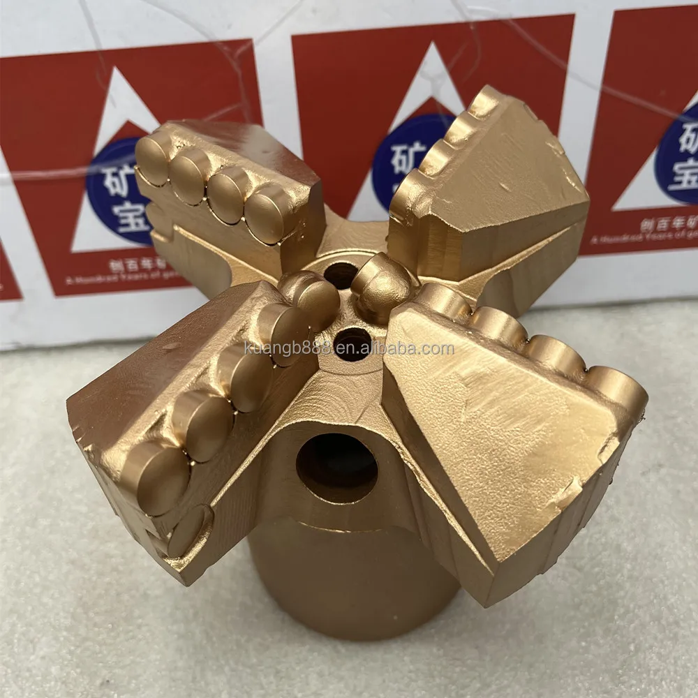 Kbjz 6 Inch 153 Mm 4 Blades 1308 Ball Cutter Pdc Coreless Drill Bit For ...