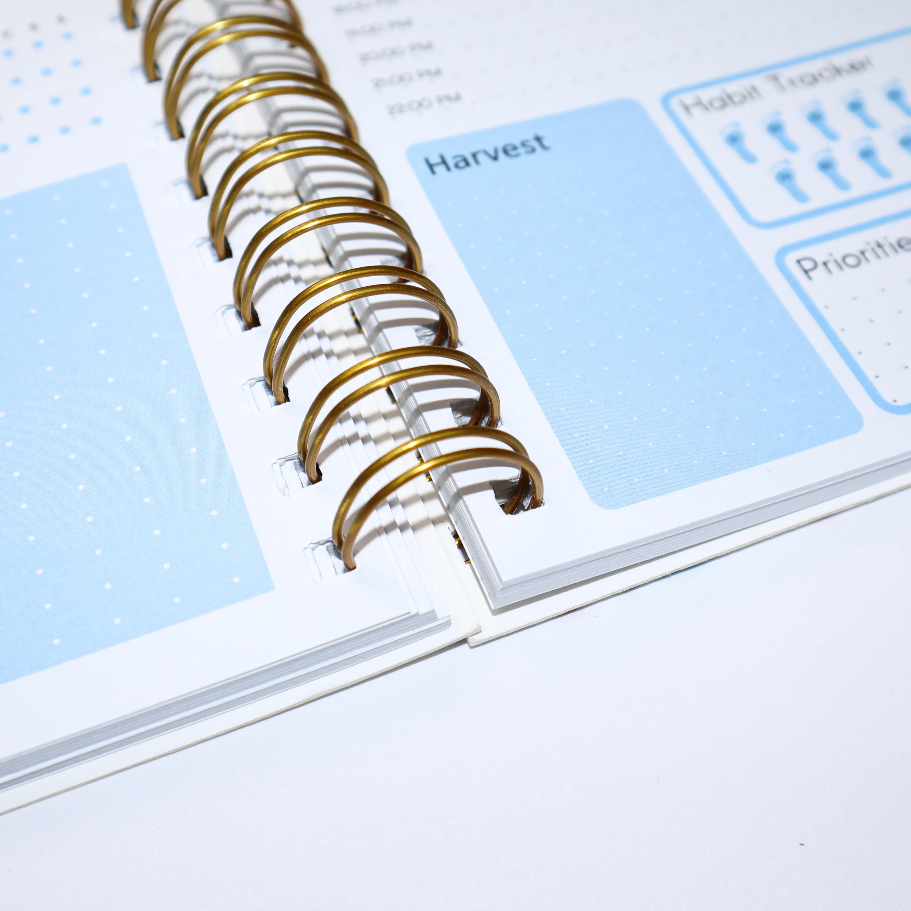 Custom Printing 2023 2024 Spiral A5 Daily Weekly Monthly Organizer ...