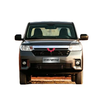 1.5l Petrol Vehicle Saic Wuling New Pick Up 4 Door 5 Seat Double Row ...