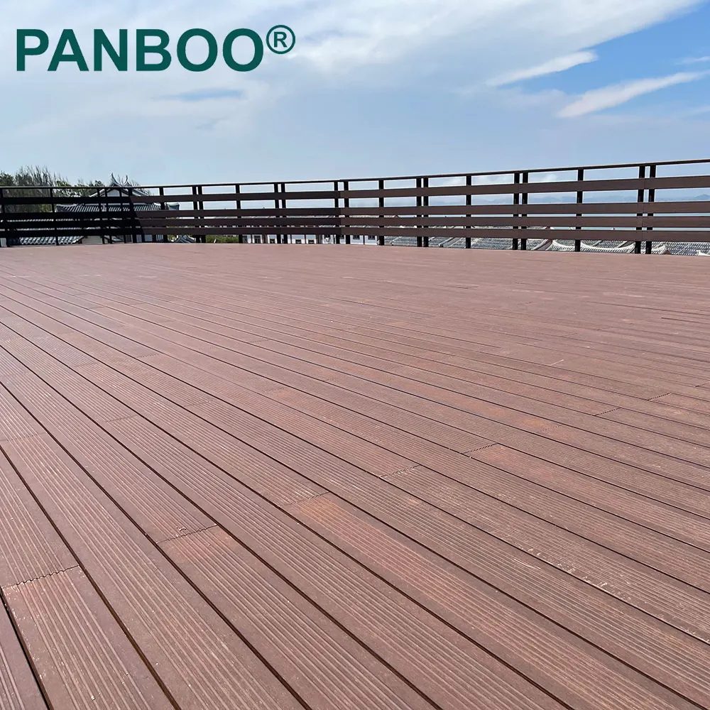 PANBOO Custom Outdoor Exterior Composite Wall Decoration Panel Bamboo ...