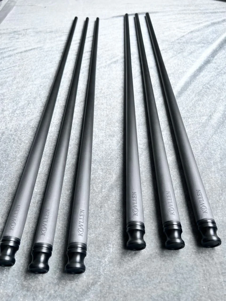KONLLEN Cue Carbon Shaft 11.75mm/12.75mm 3/8*8 Radial Pin Uniloc Joint ...
