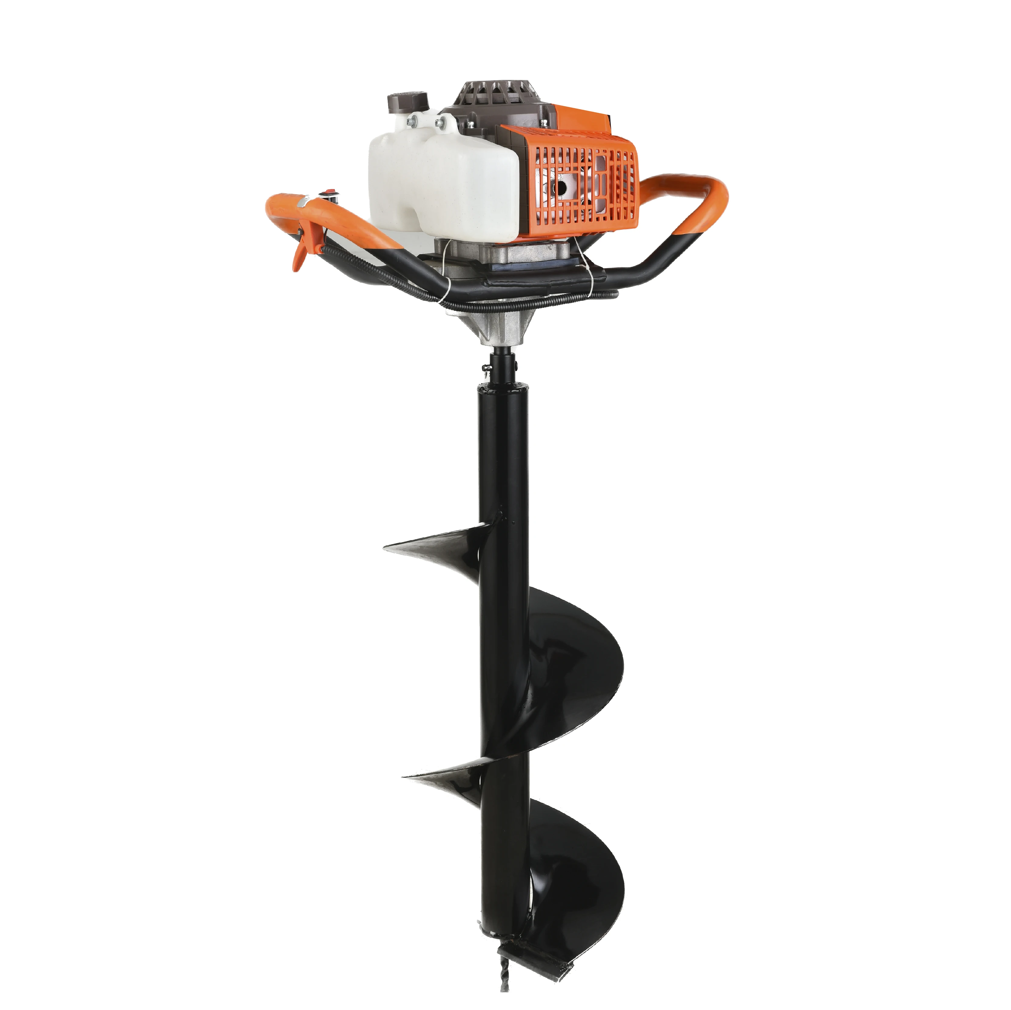 63cc Earth Digging Tools Tree Planting Post Hole Digger Gasoline Earth ...