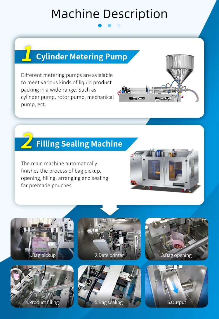 Ausim Pack Automatic Doypack Bag Stand up Pouch Packaging Detergent Oil ...