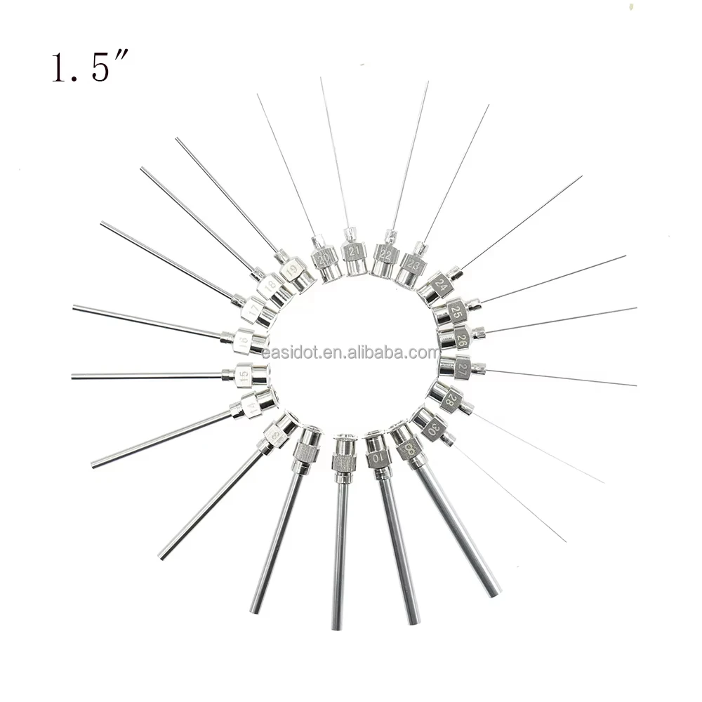 Long 38mm 1.5 Inch High Quality Precision Glue Dispensing Stainless ...