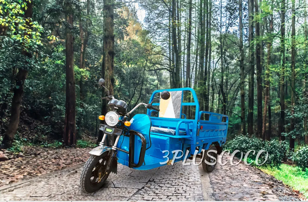 Eu Coc Eec Electric Cargo Tricycle E Scooters Trike With Windshield For ...