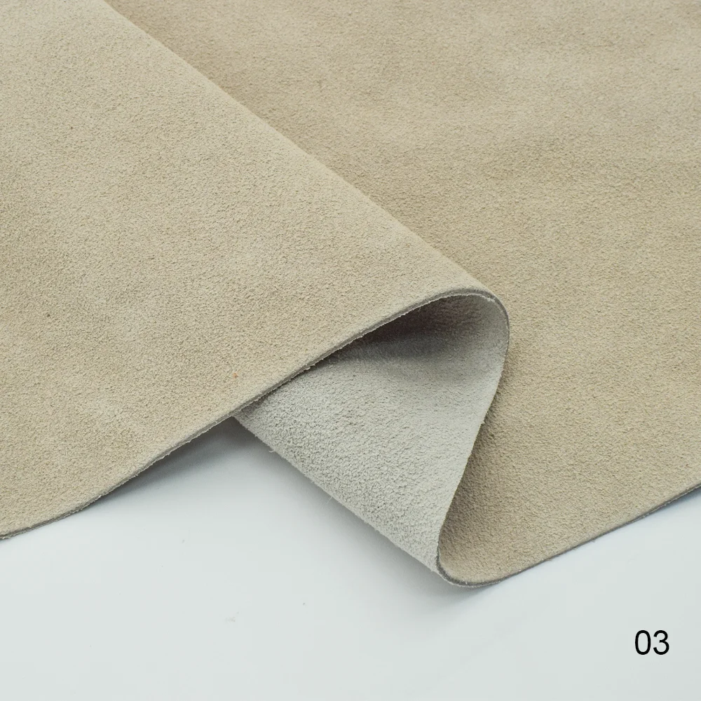 Nice Diy Nubuck Genuine Leather Bag Shoe Split Leather Fabric Full ...