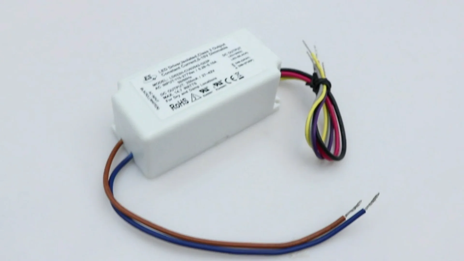 Dc Output Power Supply Dimmable Led Driver Es Ul Ce Ccc 22w 110-277v Ac ...