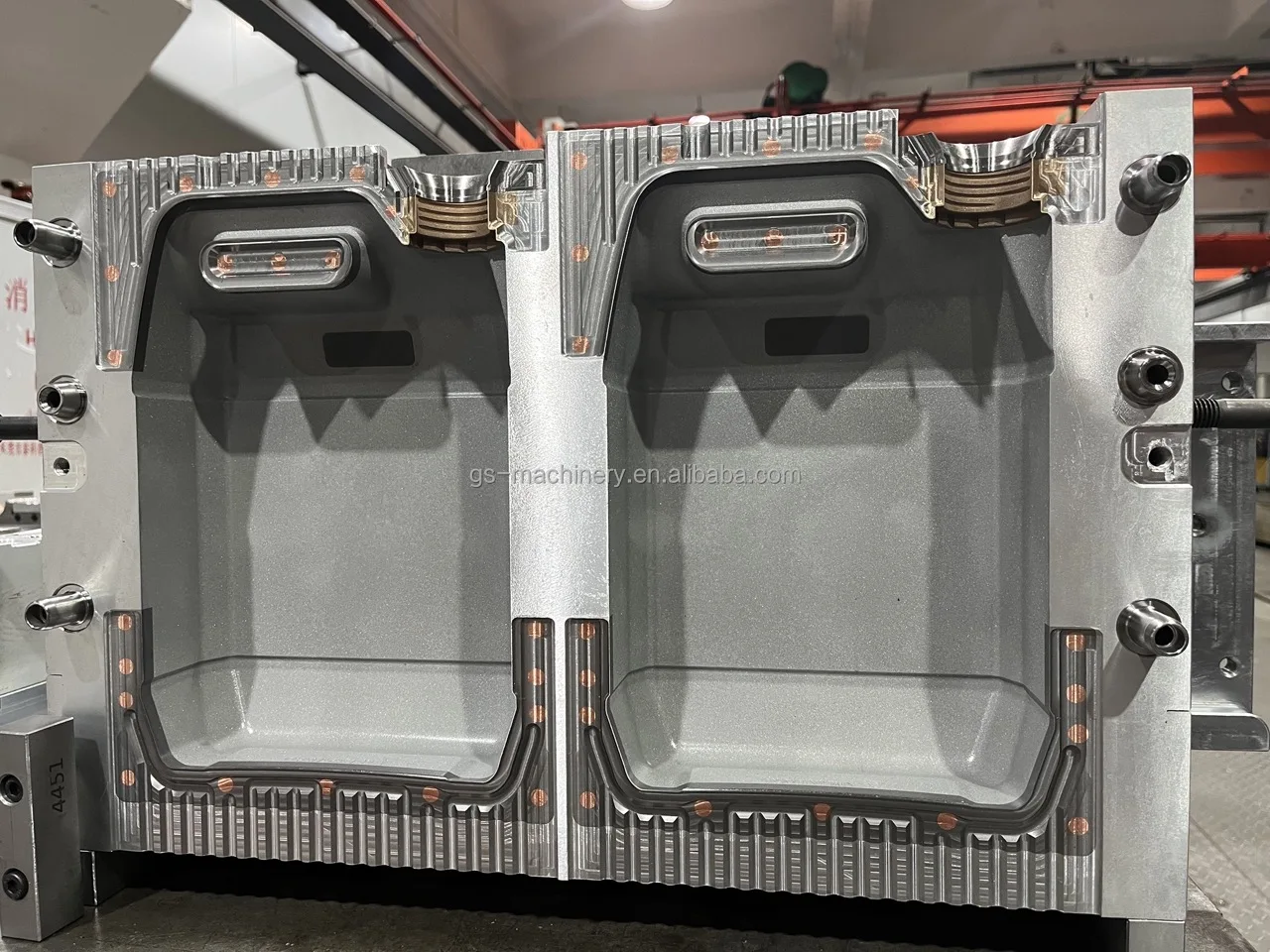 Molde De Plastico 5L Jerry Can Blowing Moulding Mold Plastic Lubricant ...