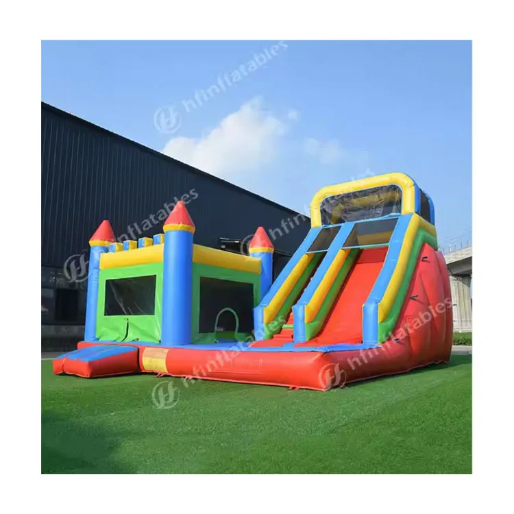 Inflatable Bouncer Slide Combo Balloon Inflatable Jumping Bouncy Castle ...
