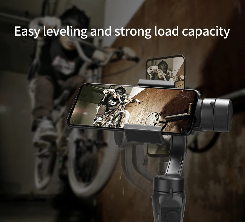 3 Axis Gimbal Handheld Smartphone Stabilizer - Mooncrown F6
