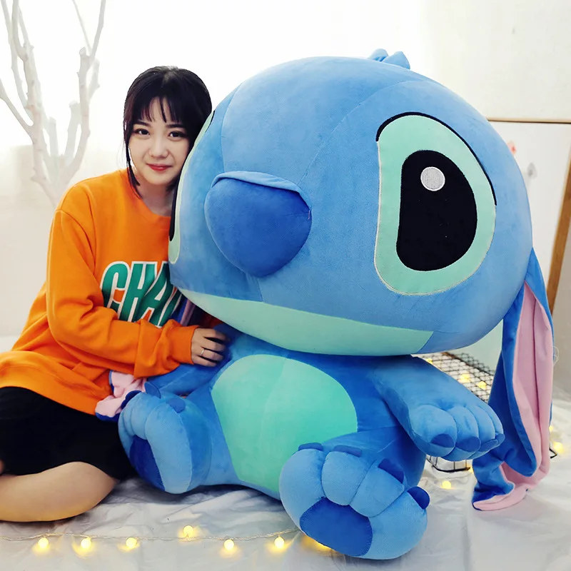 Wholesale Stitch 25-120cm Blue Pink Cartoon Lilo&stitch Stuffed Plush ...