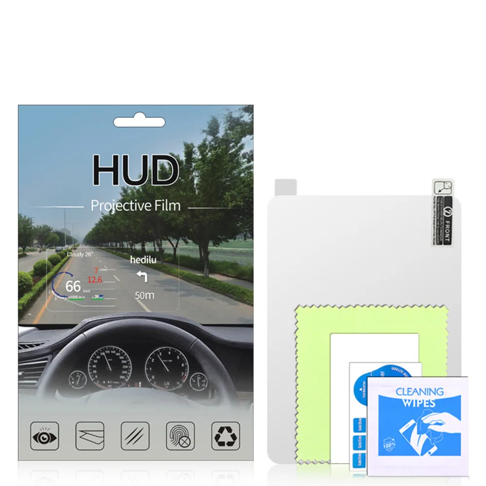 Transparent Car Windshield Screen Sticker Reflective Film For Head Up ...