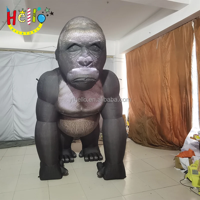 Funny Inflatable Orangutan - Customizable Baboon Decoration