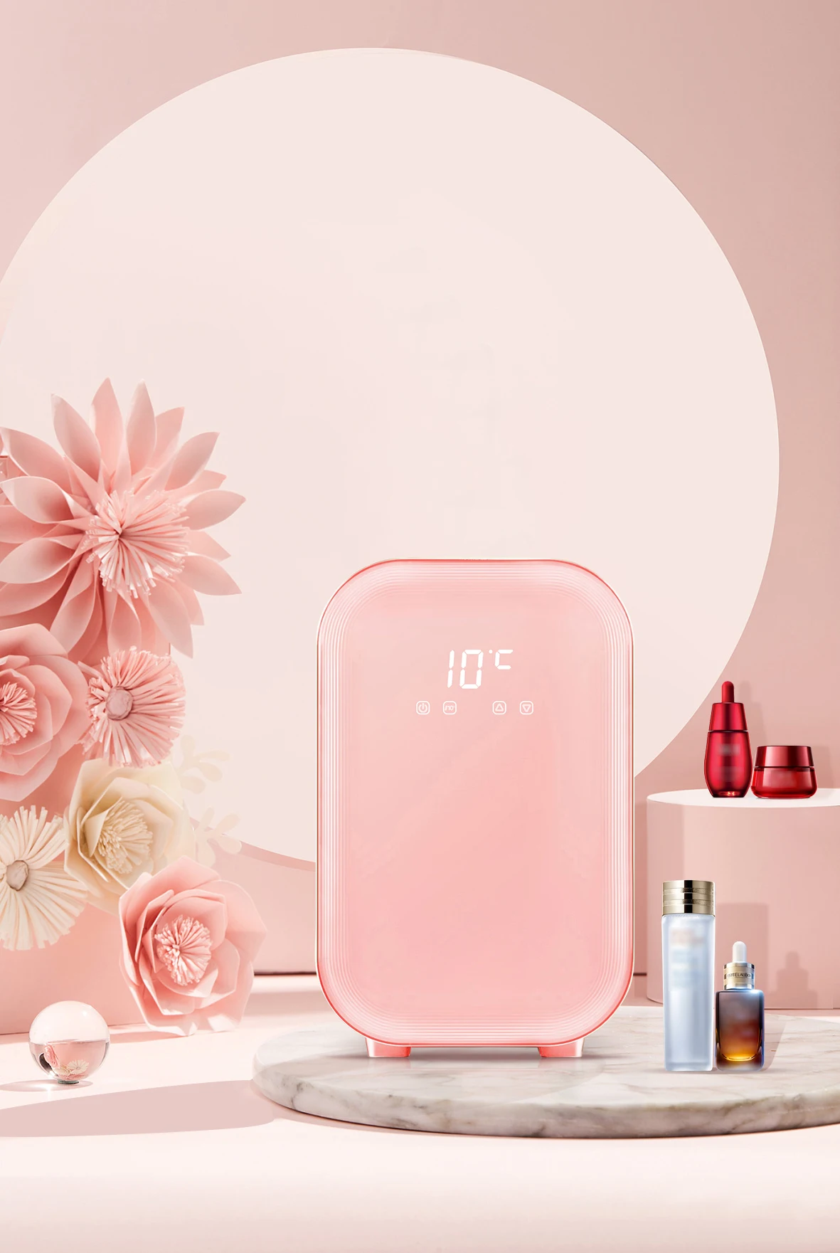 KEMIN Mini Fridge - Perfect for Makeup & Skincare