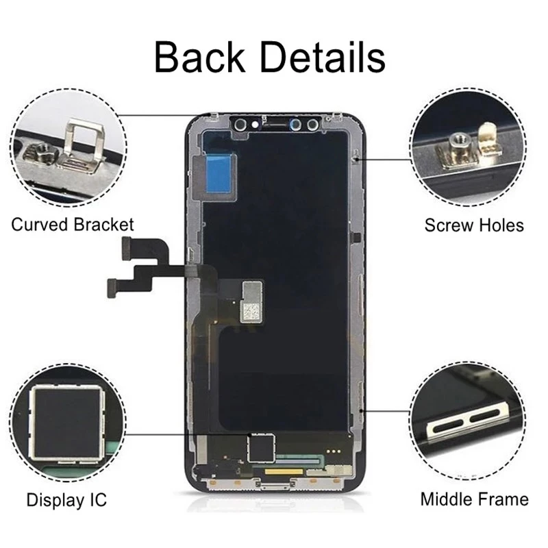 GX OLED LCD for iphone 12 Pro Display 12 PRO MAX Digitizer Assembly for ...