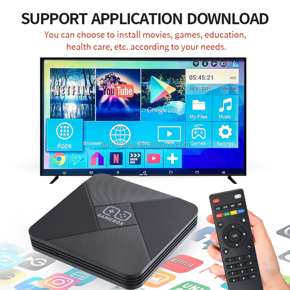 Y Game Box G5 Tv Gaming Console 30000+ Classic Games 64/128gb Mini ...