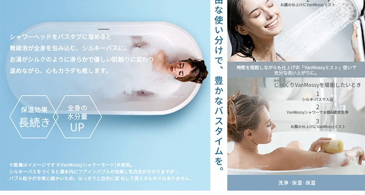 Japan Nano Bubble Shower Head - Enhance Your Bathing Experience