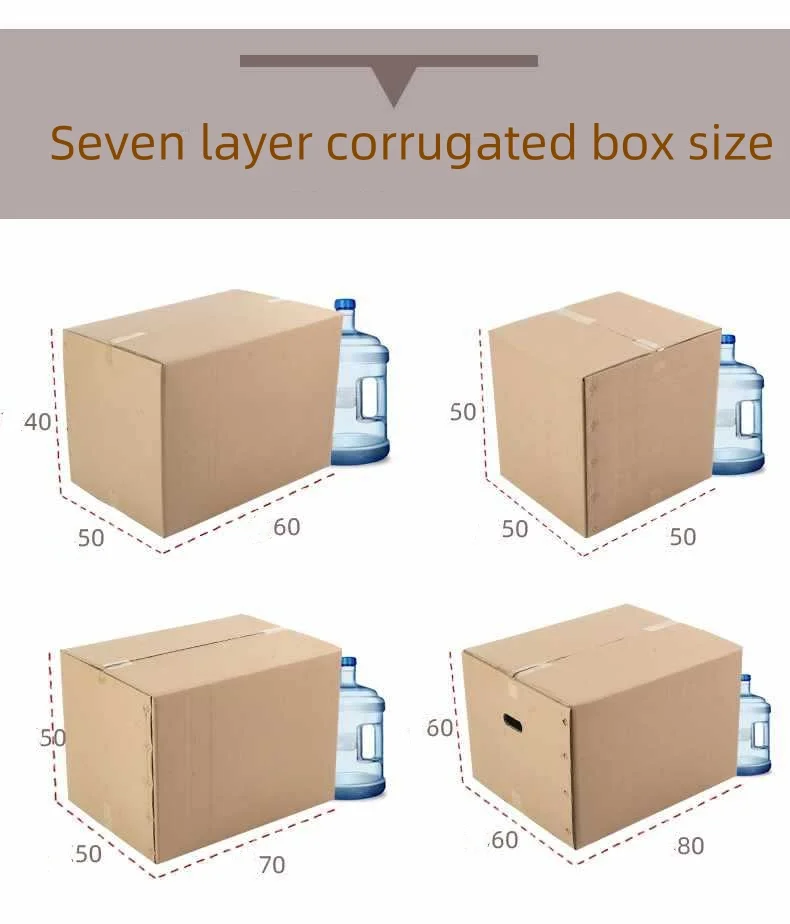 Custom Printed Mailing Packaging Moving Carton Storage Large Corrugated ...