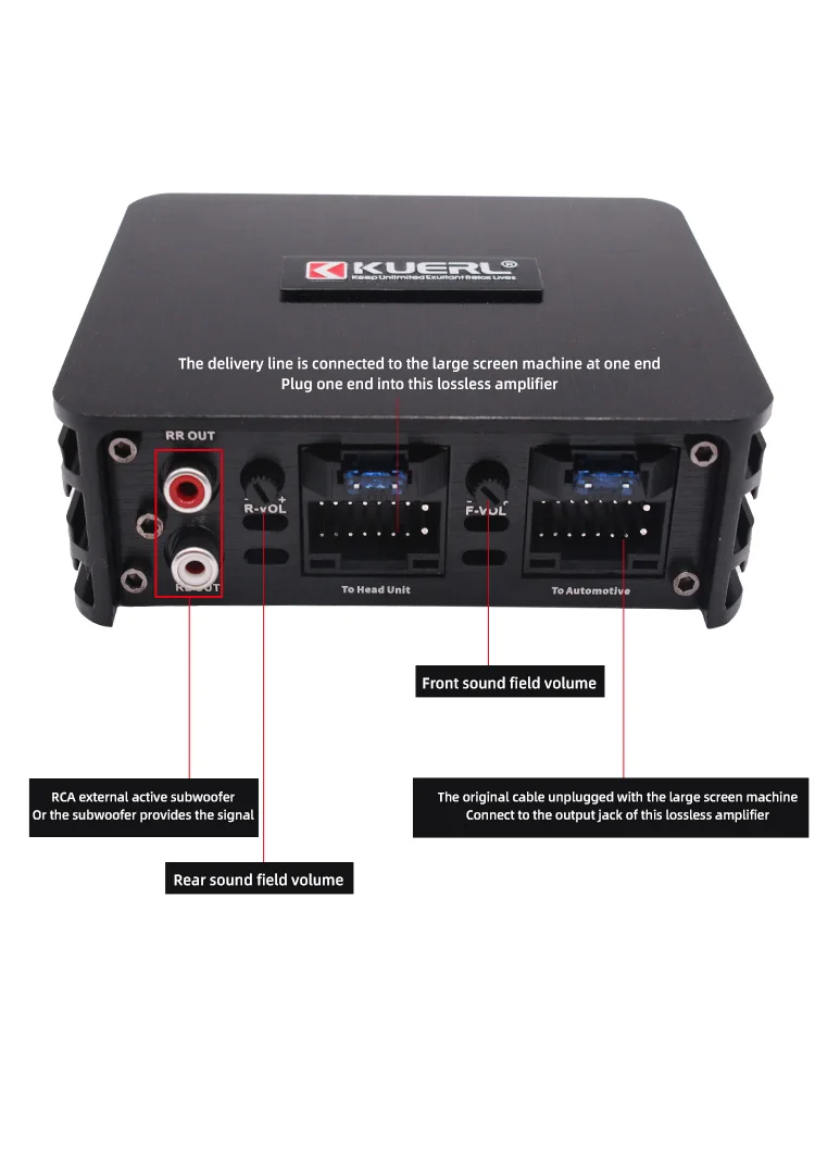 New Product Car Audio Amplifier Processor 4 Way Dsp Car Amplifier For ...