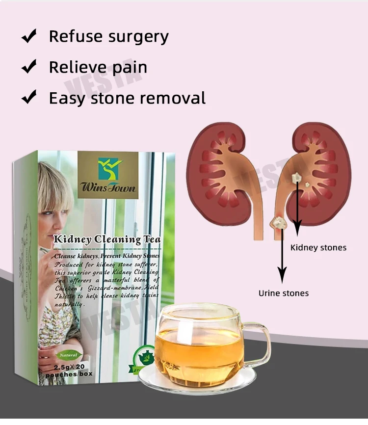 Kidney Cleaning Tea Bags Urine Stones Gallstones Nephritis Detox Herbs Health Clean Stone Kidney ...