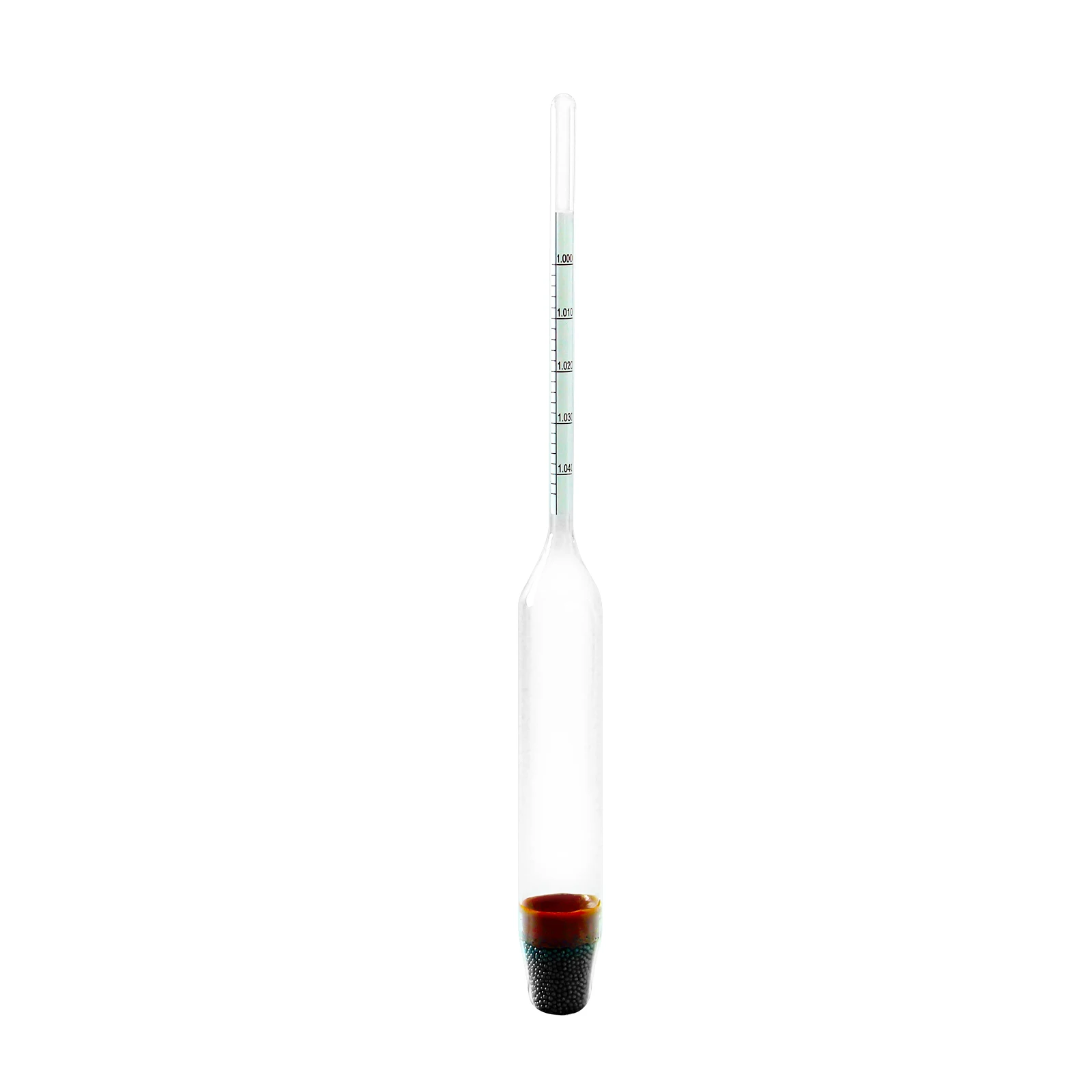 Portable Milk Areometer Hydrometer Glass Milk Density Meter 0-25% And 1 ...