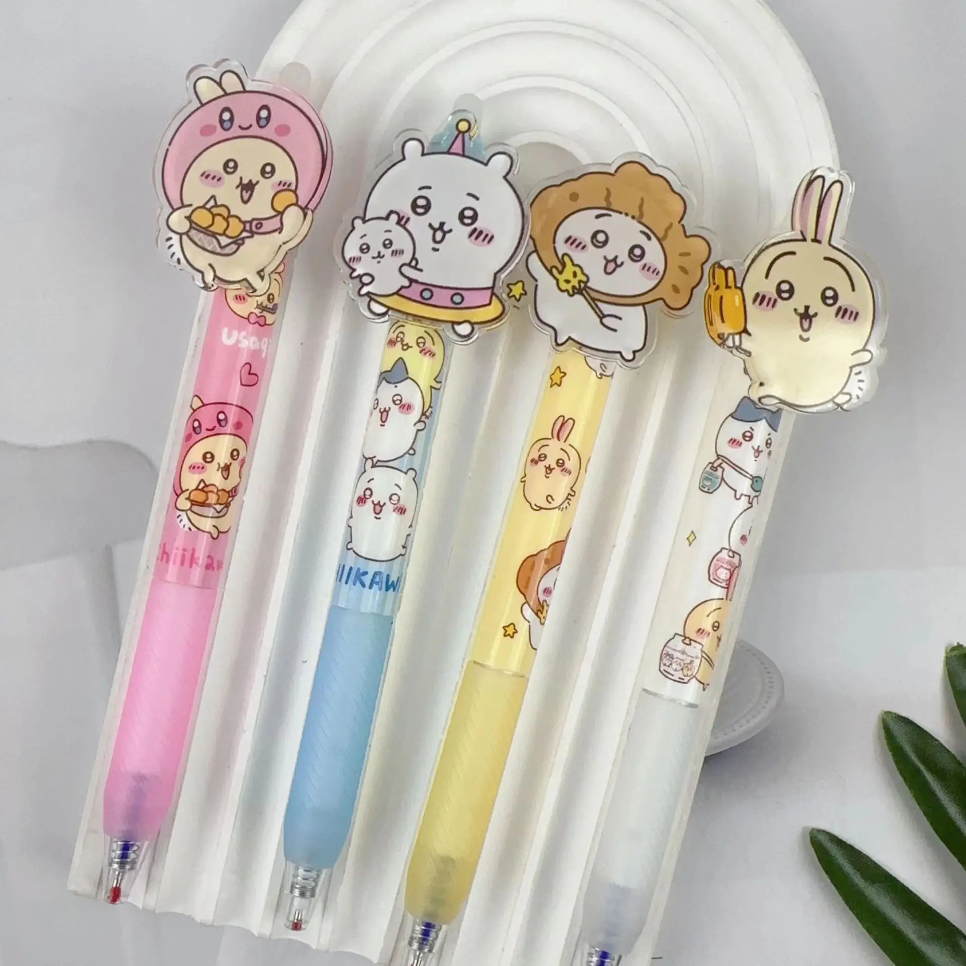 Cartoon Ballpoint Pen Cute Erasable Blue Ink Gel Pen 0.5mm Washable ...
