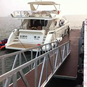 Marine Grade Floating Dock Gangway Aluminum Access Bridge Used For ...