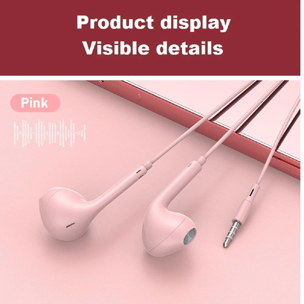 Wholesale U19 Macaron Earphone 3.5mm Headset For Apple Earphone ...