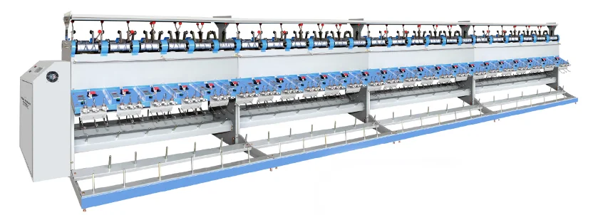 Long Type Yarn Rewinder Machine 96 Heads Thread Rewinding Yarn Winding ...