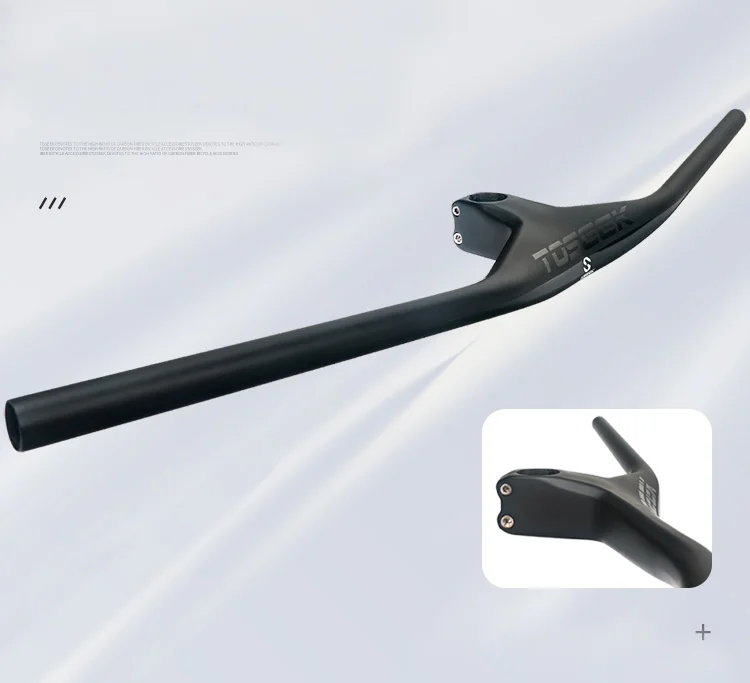 Steam Mtb Black Matte 17 Degrees Integrate Handlebar 28.6 Mm
