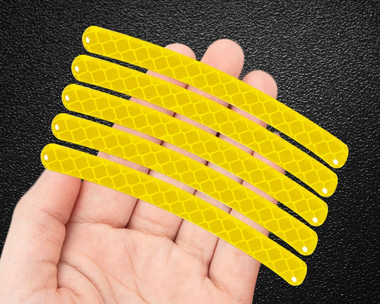 20 Pcs/set Universal Night Safety Warning Car Stickers Reflective Car ...