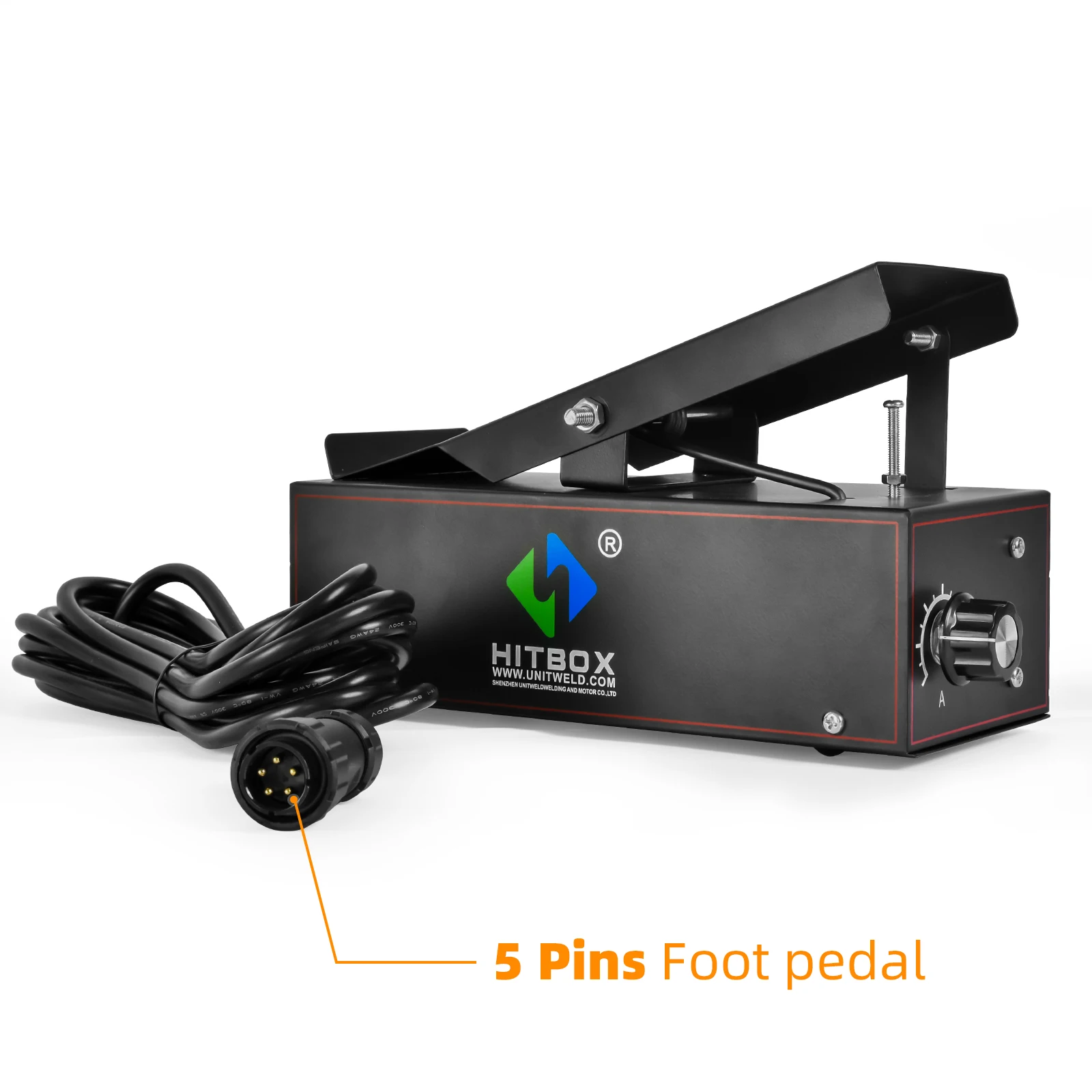HITBOX TIG Foot Pedal for HBT250P ACDC Welding Machine - Adjust Current ...