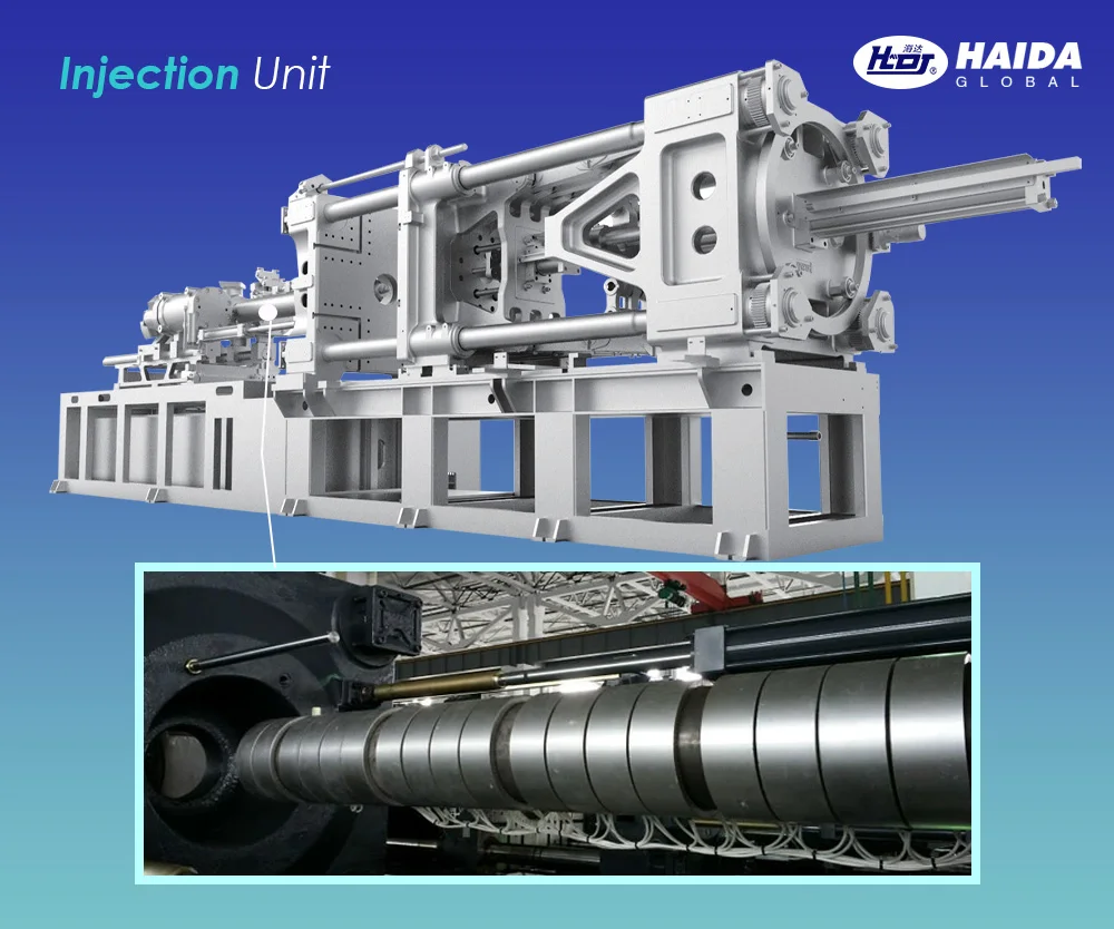 High-Speed 360L Thin-Wall Preform Injection Moulding Machine 19KW ...