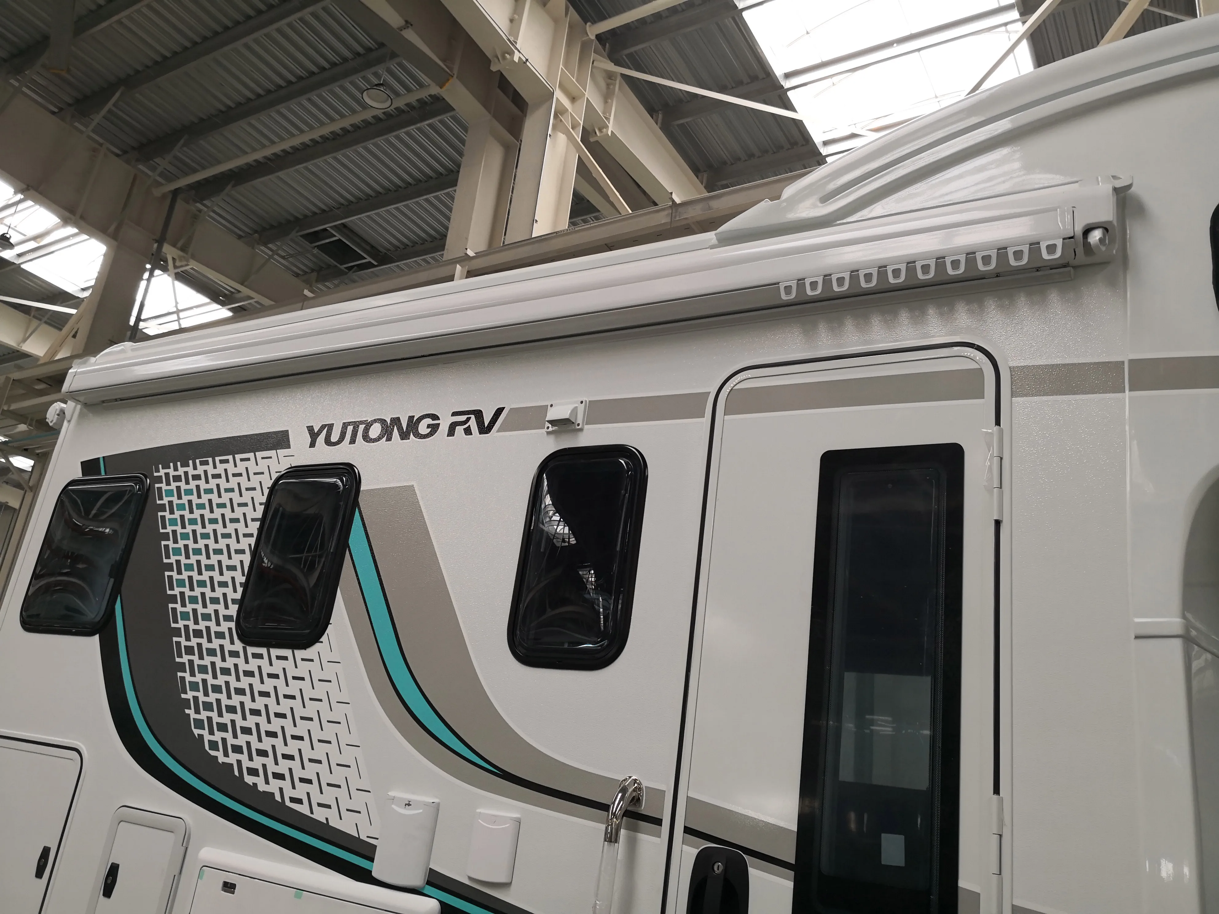 Soleflex S27 Vinyl PVC Folding Side Mounted RV Awning