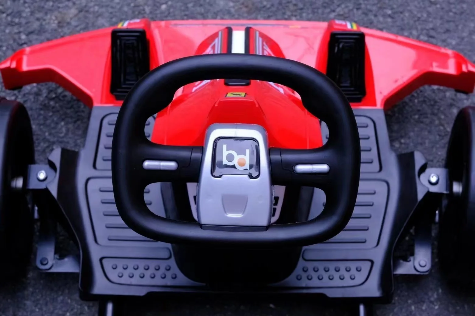 Kids Outdoor Electric Racing Go Kart Children Electric Karting Aged 3 ...