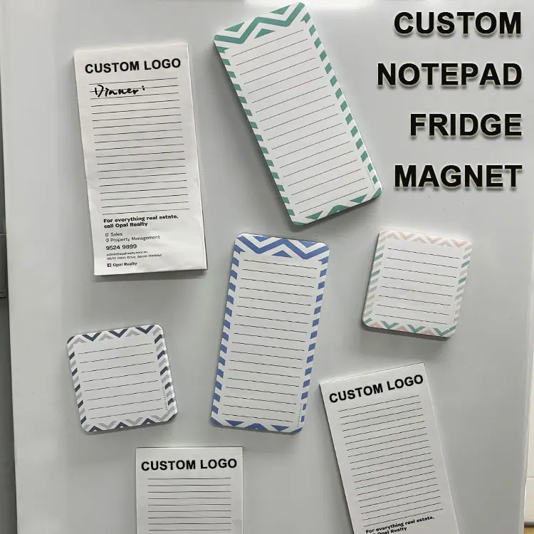 Custom Magnetic Notepads - Perfect for Fridge Magnets