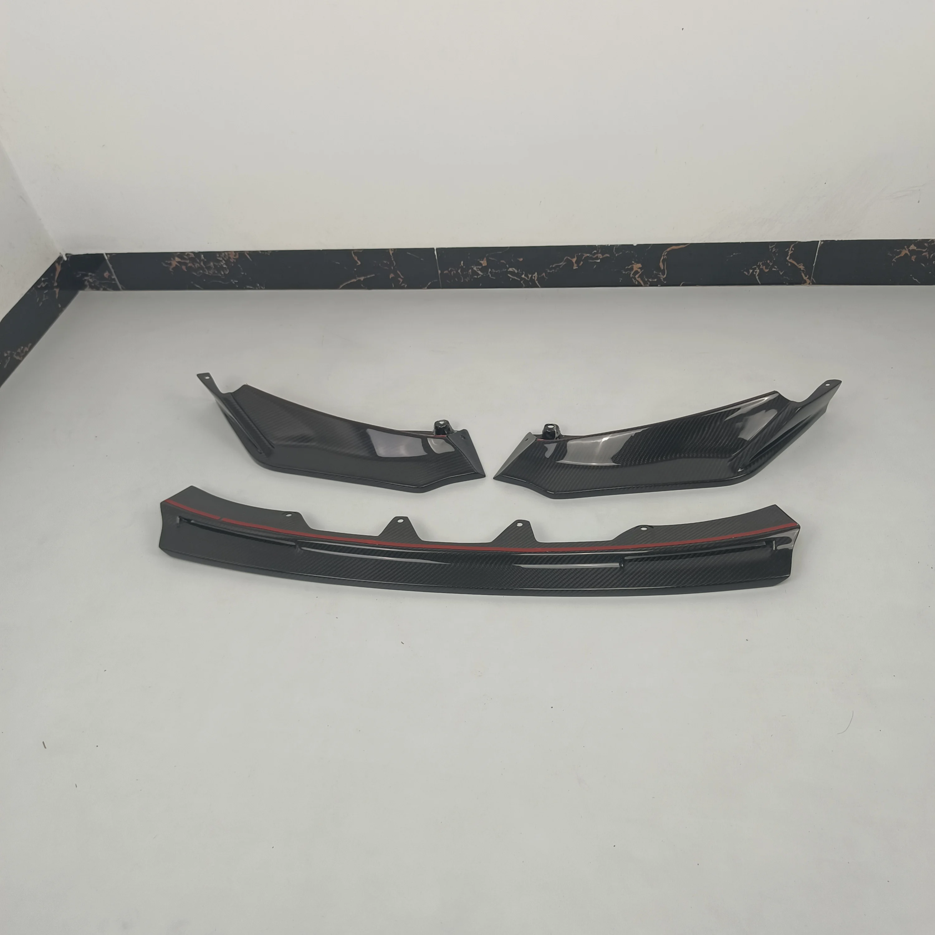 V Style G80 G82 M3 M4 Dry Carbon Fiber Front Lip for BMW M3 M4 2021 ...