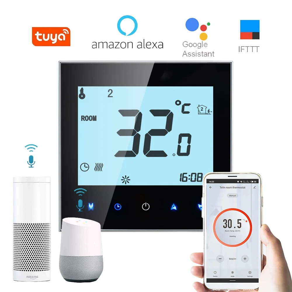 Smart Minisplit Wifi Thermostat IC for Water Radiator Heating