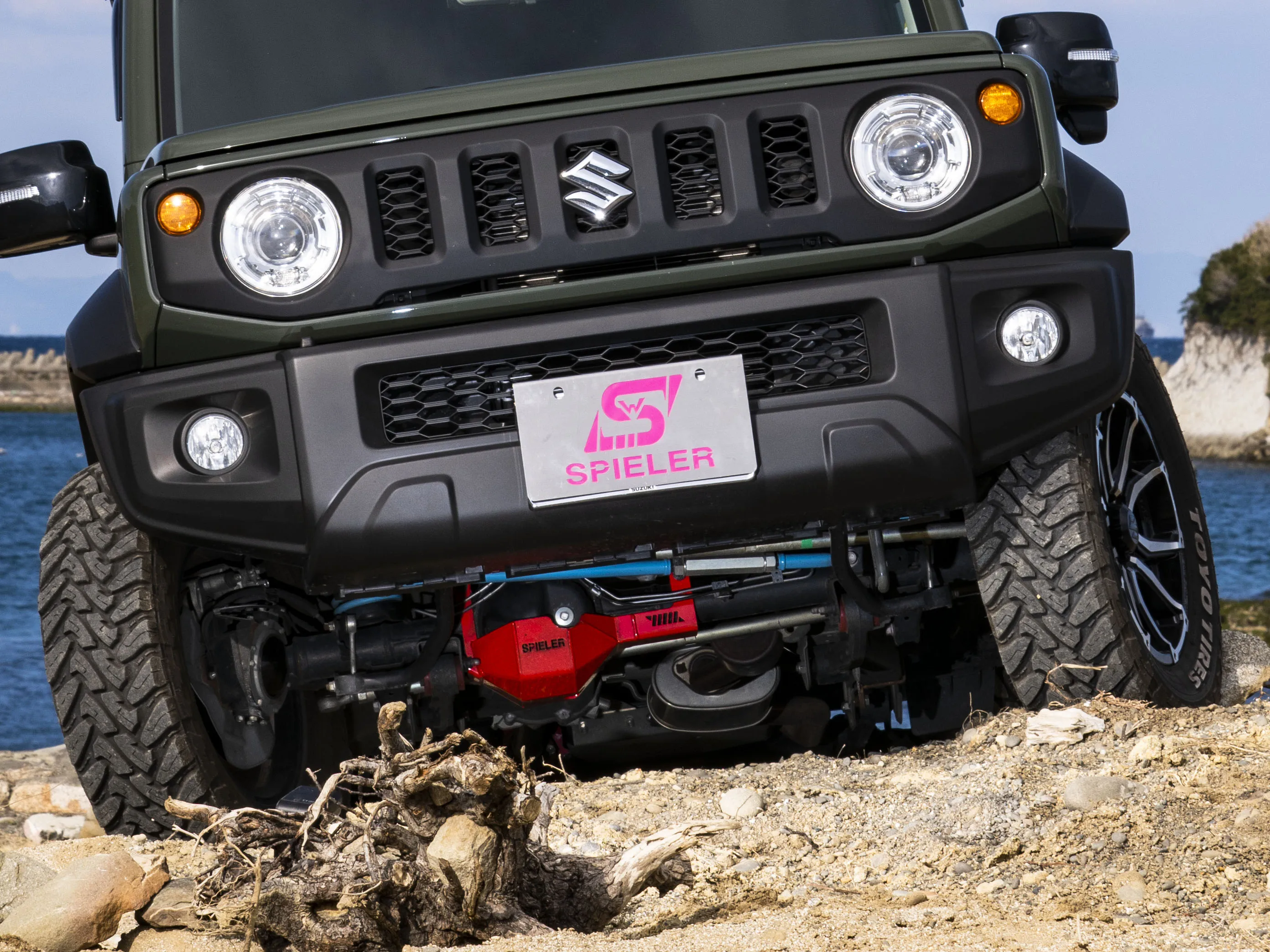 Exclusive Suzuki Jimny Jb64/jb74 Front Cover Vehicles Accessories Def ...