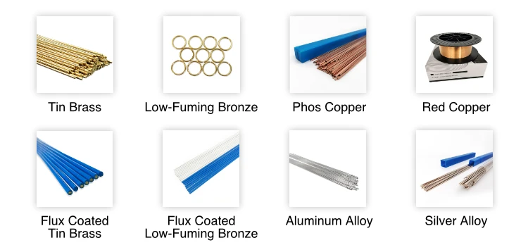 Bcup-2 Silver-0 Solder Rods for HVAC Welding Phosphorus Copper Brazing Rod